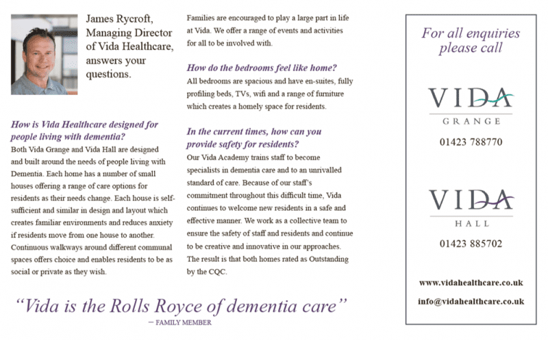 James Rycroft answers your questions - Vida Healthcare